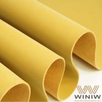 China GRS Recycled Certified Nubuck Fabric Safety Footwear Material for sale