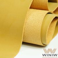 China GRS Recycled Certified Nubuck Fabric Safety Footwear Material for sale