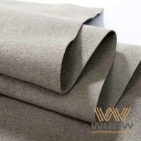 China Various Colors Microfiber Suede Leather For Car Upholstery for sale