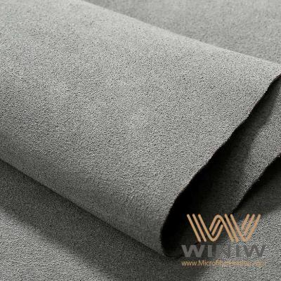 China Comfortable Handfeeding Microfiber Suede Leather Automotive Leather for sale