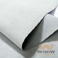 China 1.2mm Thickness Suede Leather For Automotive Upholstery for sale