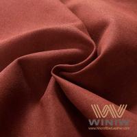China Plant-Based Suede Leather Vinyl Leather For Car Seats Making for sale
