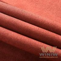 China Plant-Based Suede Leather Vinyl Leather For Car Seats Making for sale