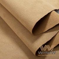 China GRS Recycled Certified Suede Leather Material For Car Upholstery for sale