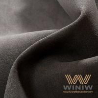 China Light-Resistant Artificial Suede Leather Car Seat Making Material for sale