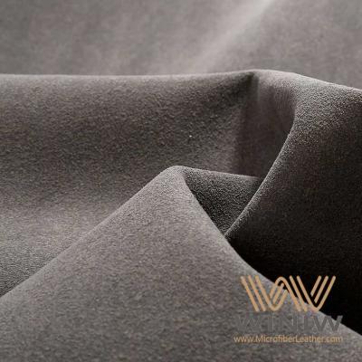 China High Elastic Artificial Leather Suede Fabric For Automotive Upholstery for sale