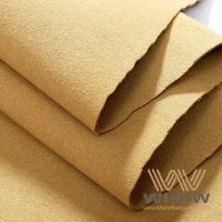 China Sustainable Suede Leather Artificial Leather For Car Interiors for sale