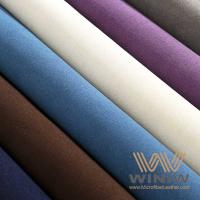 China Micro Suede Leather Material Wrinkle Resistant For Automotive for sale