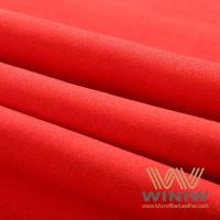 China Tear Resistant Artificial Leather Suede Material For Car Upholstery for sale