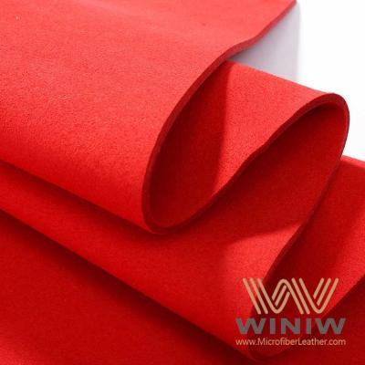 China Tear Resistant Artificial Leather Suede Material For Car Upholstery for sale