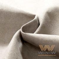 China DMF Free Ultrasuede Leather Fabric Material Car Leather for sale