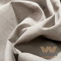 China DMF Free Ultrasuede Leather Fabric Material Car Leather for sale