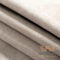 China DMF Free Ultrasuede Leather Fabric Material Car Leather for sale