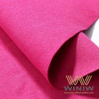 China Water Resistant Faux Suede Fabric Vegan Leather For Cars for sale