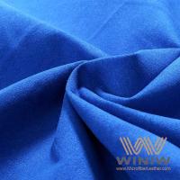 China Recycled Microsuede Faux Leather Automotive Leather for sale