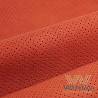 China Breathable Micro Suede Leather Fabric Material For Car Upholstery for sale