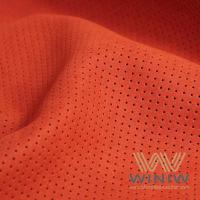 China Microfiber Ultrasuede Leather Fabric For Automotive Upholstery for sale