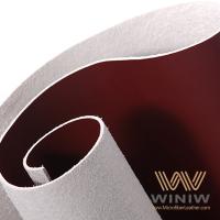 China 0.8mm-2mm Thickness Microfiber Faux Leather For Ball for sale