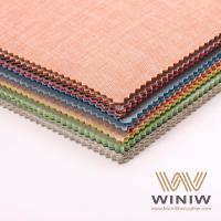 China Anti Mildew Faux Leatherette Fabric Ball Making Leather for sale