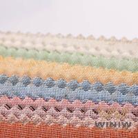 China Tear Resistant PU Vinyl Leather Fabric Material For Ball for sale