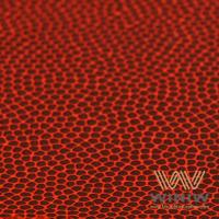 China Abrasion Resistant PU Leather Vinyl Fabric For Ball for sale