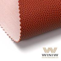 China High End Faux Microfiber Synthetic Leather Ball Making Leather for sale