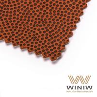 China Customized Microfiber Faux Synthetic Leather Material For Ball Making for sale
