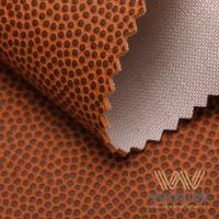 China High Elasticity PU Vegan Leather Ball Material Waterproof Customized for sale