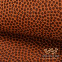 China High Elasticity PU Vegan Leather Ball Material Waterproof Customized for sale