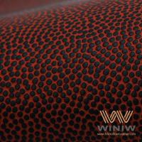 China High Elasticity Vegan PU Leather Ball Making Leather for sale