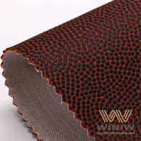 China High Elasticity Vegan PU Leather Ball Making Leather for sale