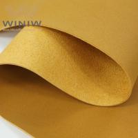 China 1.2mm Thickness Ultra Suede Fabric Material For Car Upholstery for sale