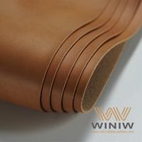 China Waterproof PU Leather Synthetic Leather Fabric for labels for sale
