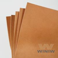 China Eco-Friendly Artificial Leather Fabric PU Leather For Labels Making for sale