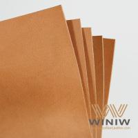 China Eco-Friendly Artificial Leather Fabric PU Leather For Labels Making for sale