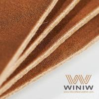 China Soft PU Leather Material  faux leather fabric For making labels for sale