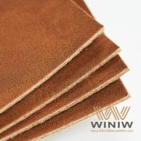 China Soft PU Leather Material  faux leather fabric For making labels for sale