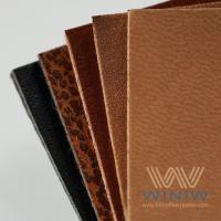 China Waterborne Synthetic PU Leather material for labels for sale