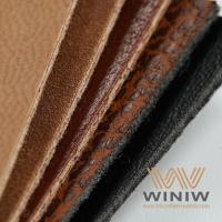 China Waterborne Synthetic PU Leather material for labels for sale