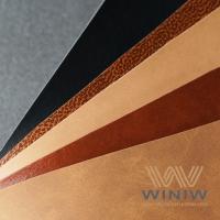 China Eco-Friendly Polyurethane Leatherette Fabric For Labels for sale