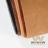 China Durable Synthetic Leather PU Vegan Leather Material For Labels for sale