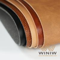 China Durable Synthetic Leather PU Vegan Leather Material For Labels for sale