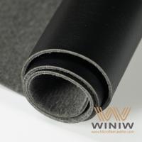 China High Peeling Strength Polyurethane Fake Leather Material For Labels Making for sale