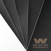 China High Peeling Strength Polyurethane Fake Leather Material For Labels Making for sale