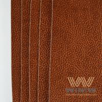 China Recycled PU Leather Leatherette Material For Labels Making for sale