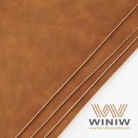 China Textured microfiber Artificial PU Leather Material For Labels for sale