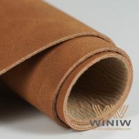 China Textured microfiber Artificial PU Leather Material For Labels for sale
