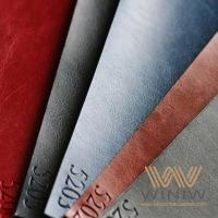China Breathable PU Leather Material Vegan Leather For labels for sale