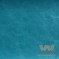 China No Odor Textured Faux Leather Polyurethane Pu Synthetic Leather For Labels for sale