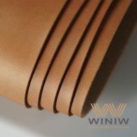China Soft PU Leatherette Material Imitation Leather For Labels for sale
